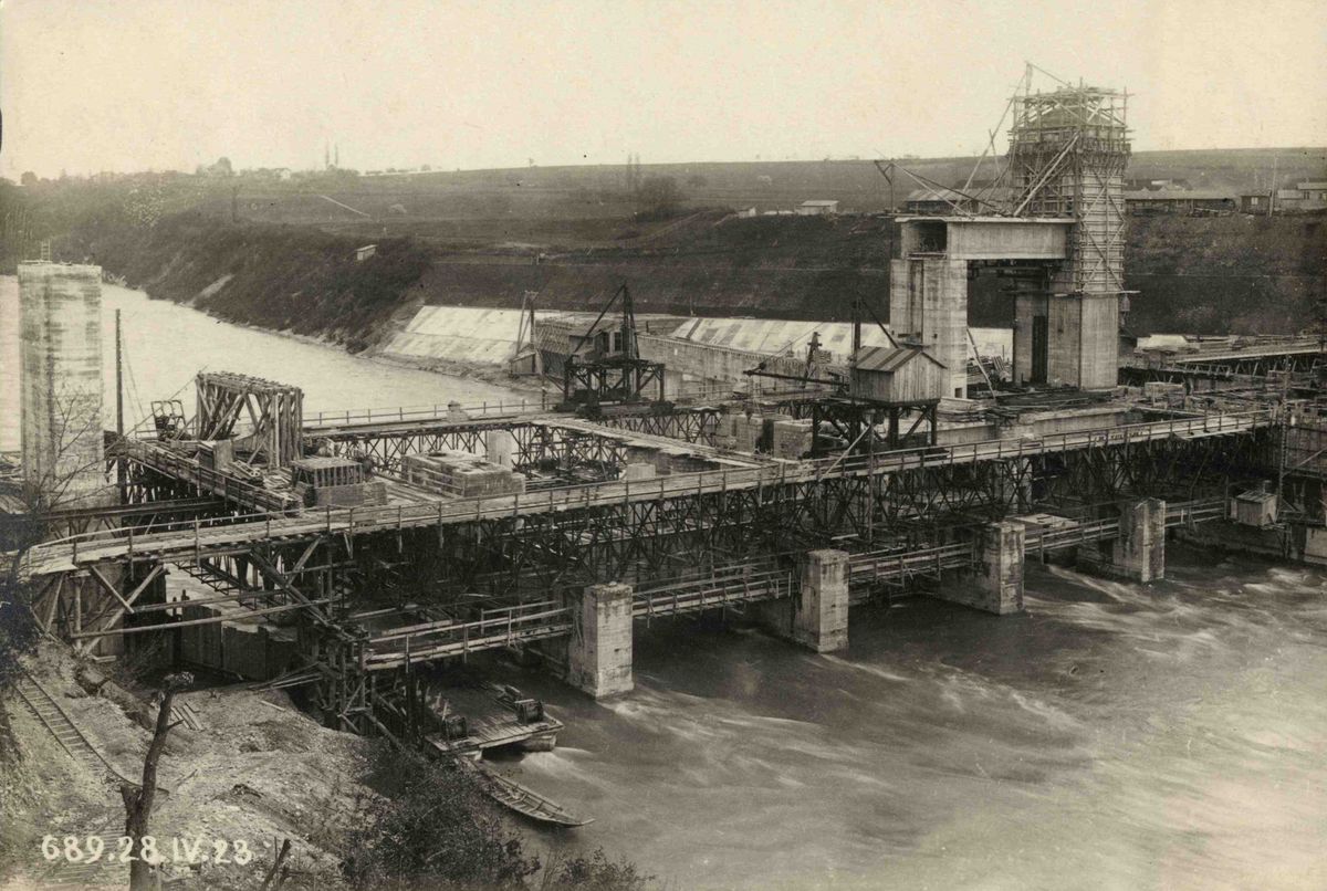 Genève: Le barrage de Chancy-Pougny fête ses 100 ans. | Tribune de Genève