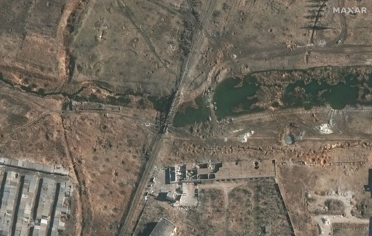 Frontlinie im Ukraine-Krieg : Aktuelle Satellitenbilder zeigen ...