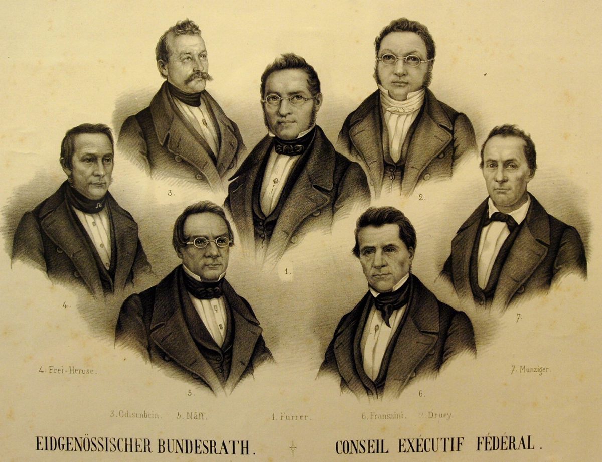 Bundesverfassung: Die dramatische Geburt der modernen Schweiz | Tages ...