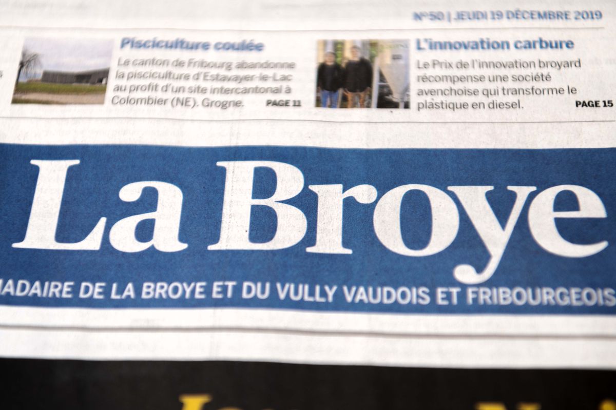 Presse: Le journal régional La Broye célèbre son quart de siècle | 24 ...