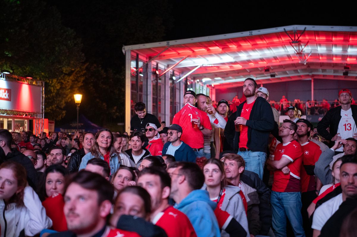 Winterthur: Schweiz - Deutschland im EM-Public-Viewing | Tages-Anzeiger