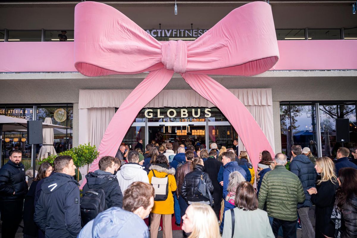 Globus-Eröffnung in Zürich: Grossandrang zum Start nach dem Umbau