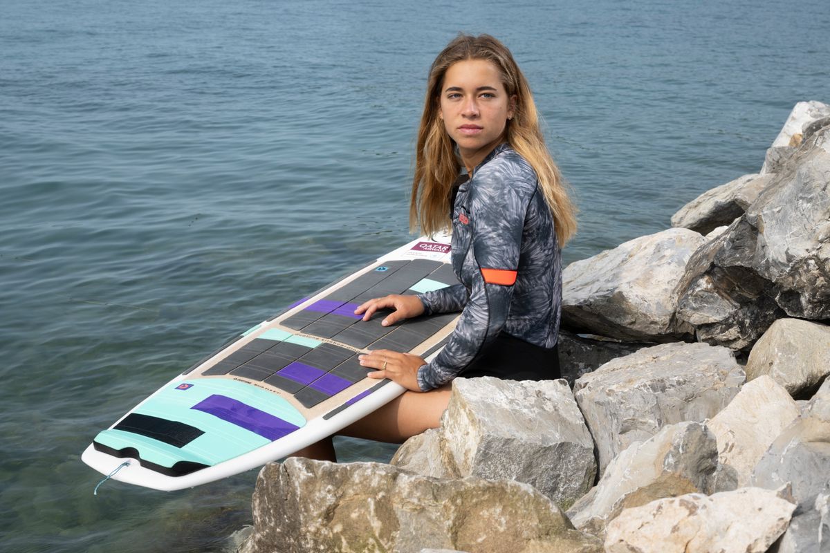 Prodige du kitesurf: Camille Losserand, comme une danse dans les airs ...