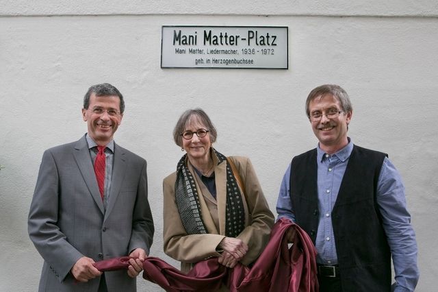 Jetzt hat Mani Matter seinen Platz | Berner Zeitung