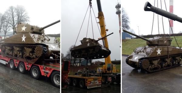 Char de la Seconde Guerre – Le Sherman de Clervaux restauré à Bastogne ...