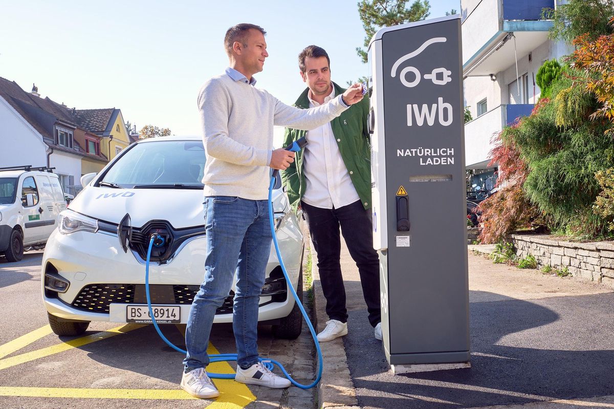Erste Quartierladestation eröffnet: 200 neue E-Zapfsäulen – so werden sie in Basel verteilt ...