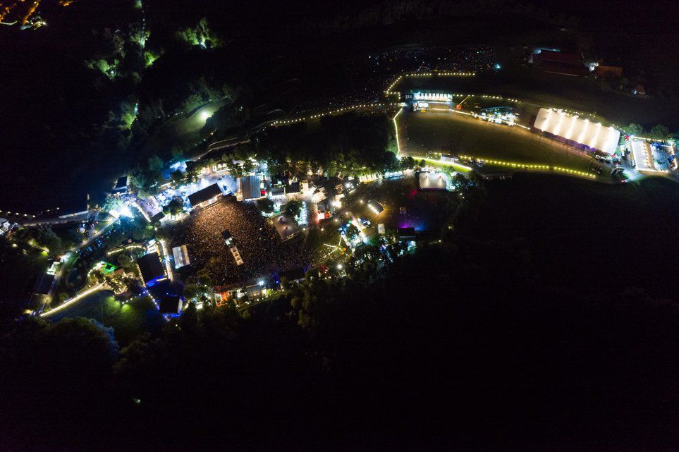 Das Gurtenfestival bei Nacht | Berner Zeitung