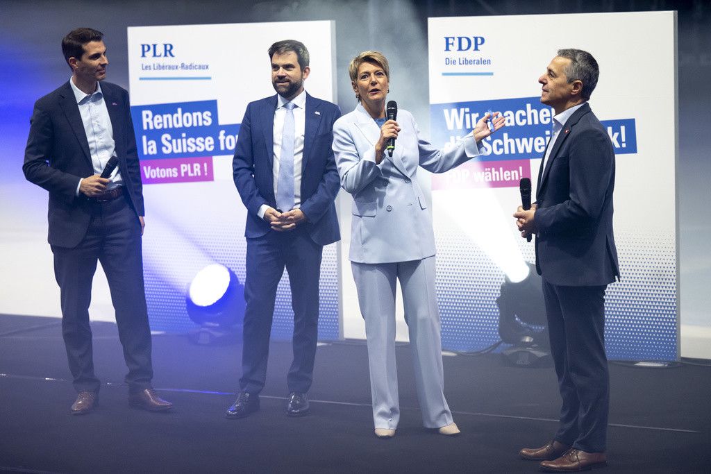 Élections fédérales: Le PLR suisse se place en héritier de l’État ...