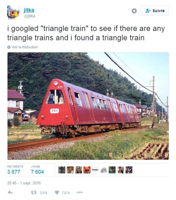 Insolite: Les trains triangles existent-ils? - Le Matin