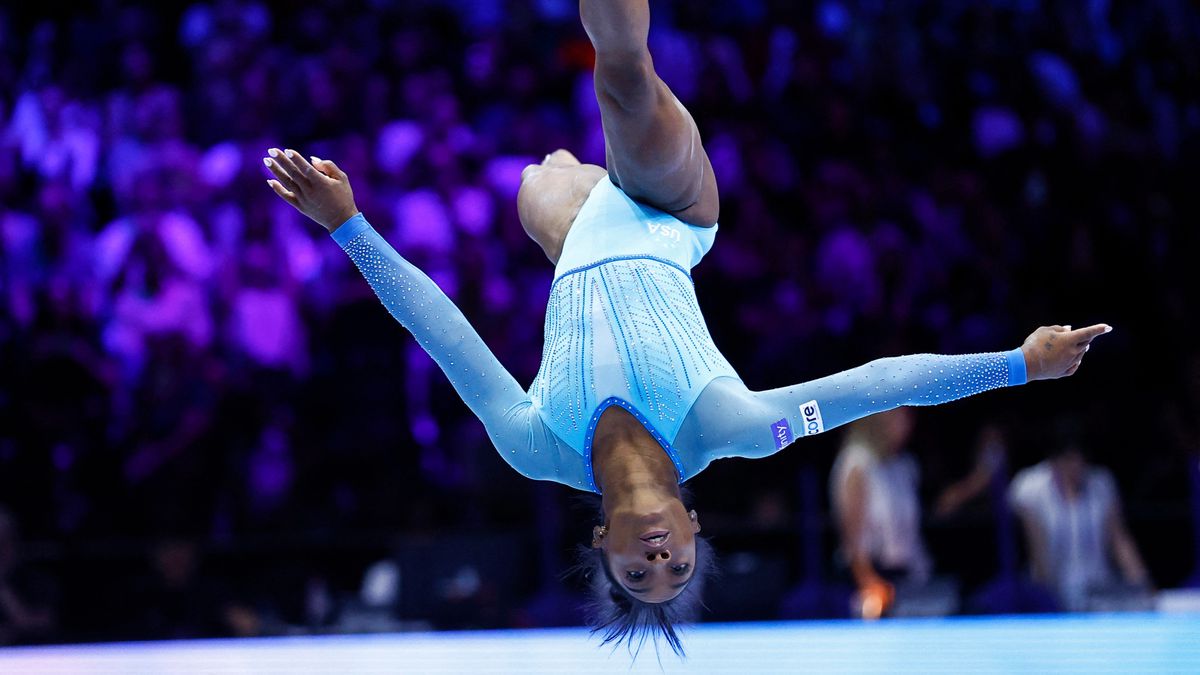 Pour son grand retour, Simone Biles impressionne aux Mondiaux - L'essentiel
