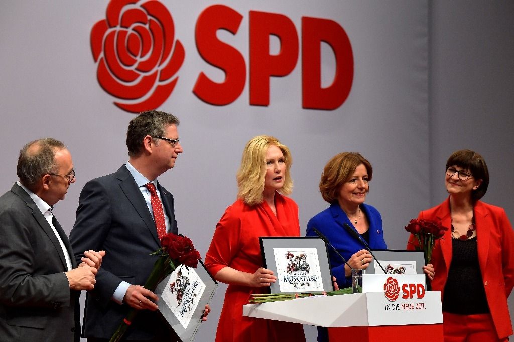 Allemagne – Le nouveau SPD ne désavoue pas la coalition Merkel | 24 heures
