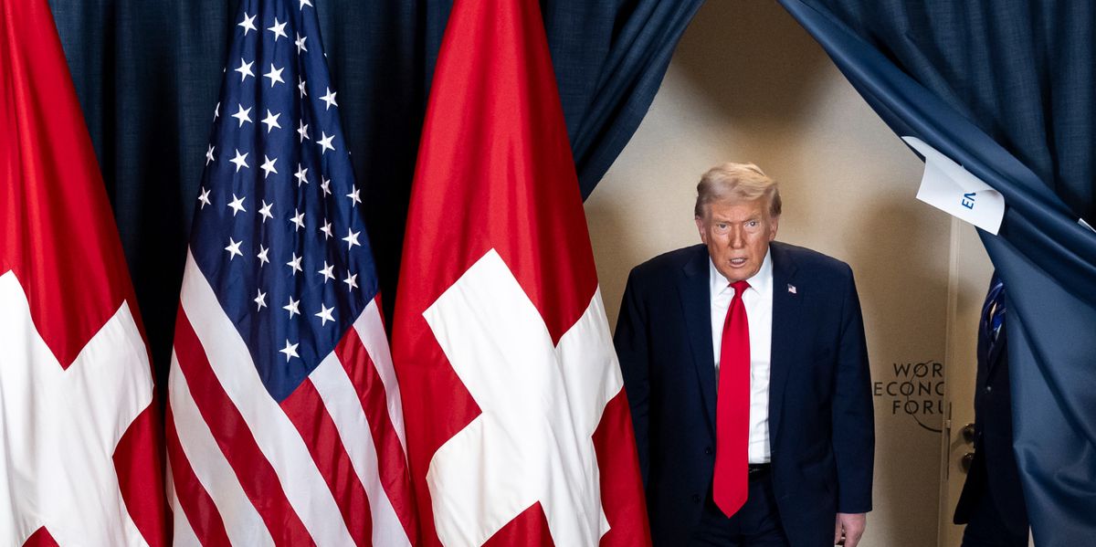 Trump am WEF: Scharfe Kritik an Schweiz und Keller-Sutter
