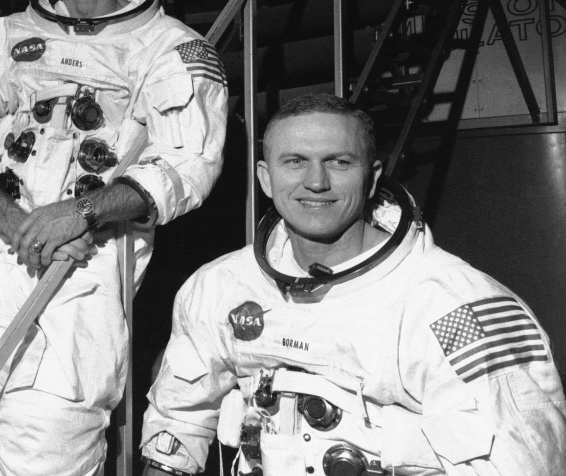 1968 erstmals zum Mond: Kommandant der historischen Apollo-8-Mission ...