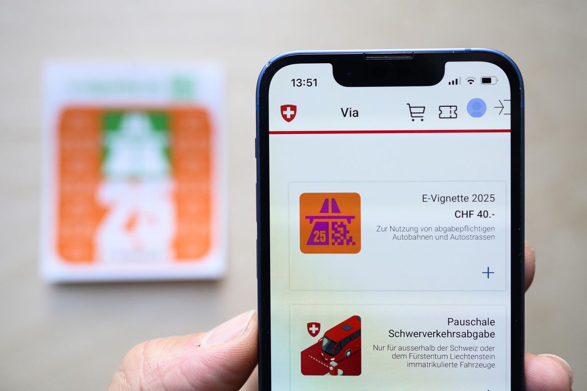 Autovignette 2025: Die 40-jährige Geschichte der Vignette | Basler Zeitung
