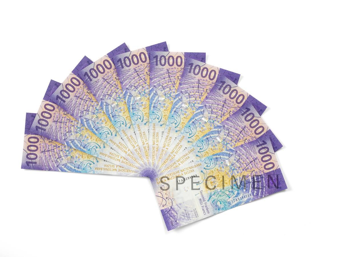 SNB präsentiert neue 1000er-Note | Finanz und Wirtschaft