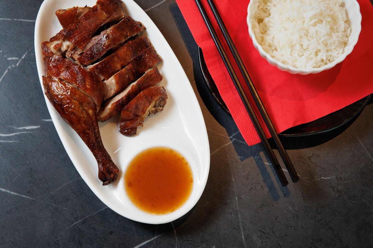 Gehoben chinesisch essen im Lè Cuisine: Das Schwein stiehlt der Ente ...
