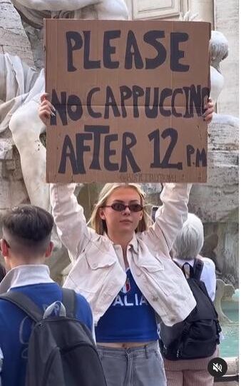Kulinarisches Dilemma: Mittags in Rom einen Cappuccino trinken – darf ...