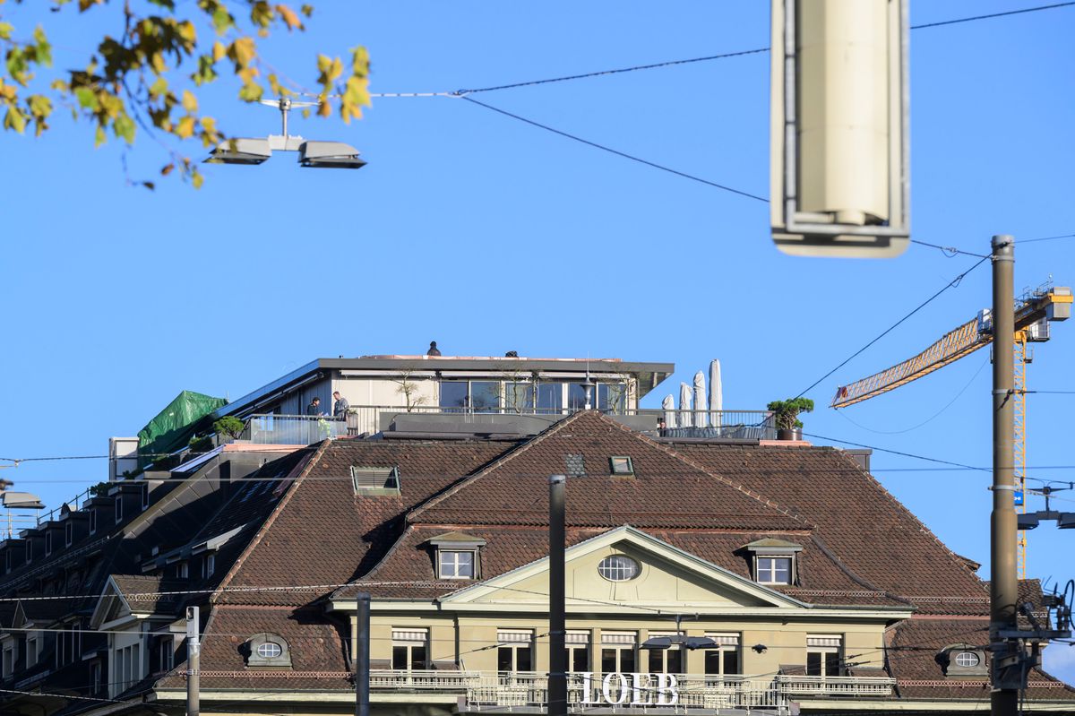 Neues Rooftop-Restaurant in Bern: So sieht das Lokal auf dem Loeb-Dach ...