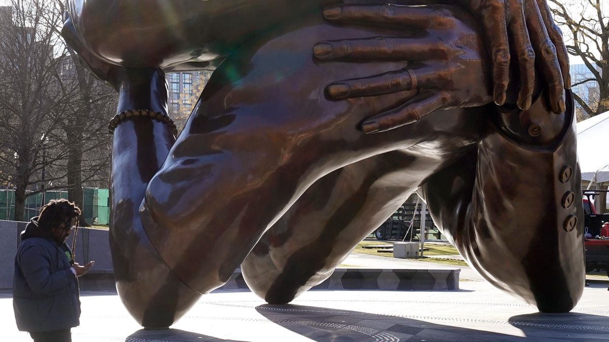Sculpture de Martin Luther King: «Dix millions gaspillés pour un ...