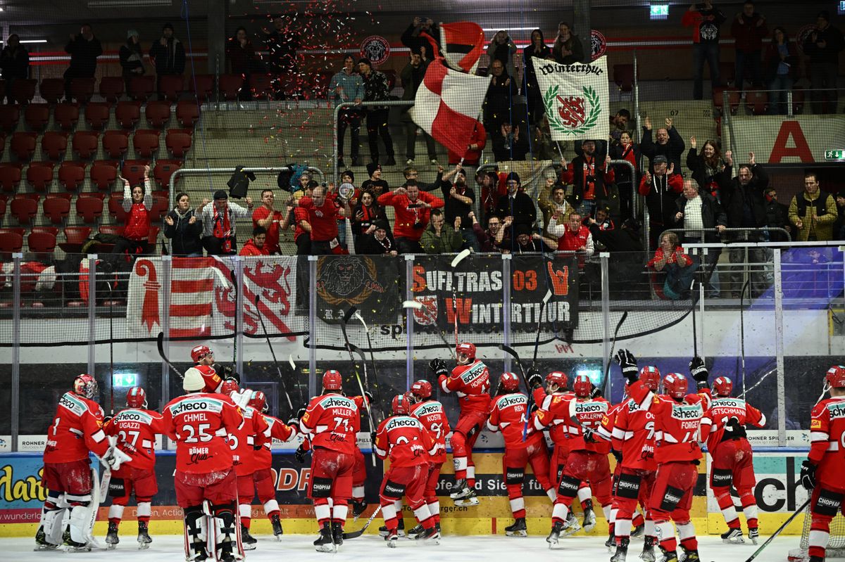 4:3-Sieg gegen den Meister: Der EHC Winterthur erreicht erstmals das ...