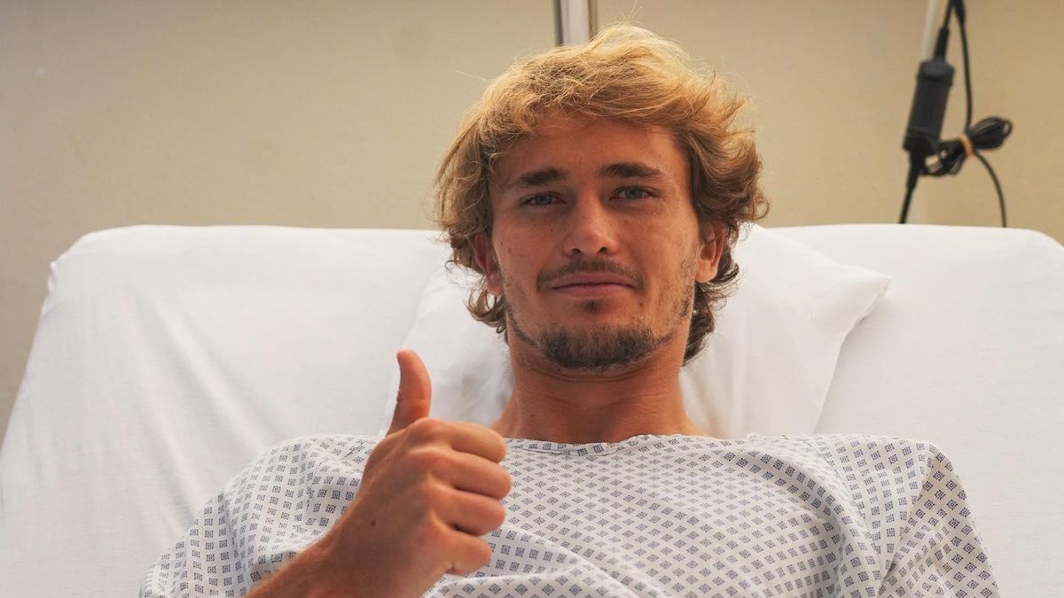 Tennis: Zverev s'est fait opérer de la cheville après sa blessure à Roland-Garros - L'essentiel