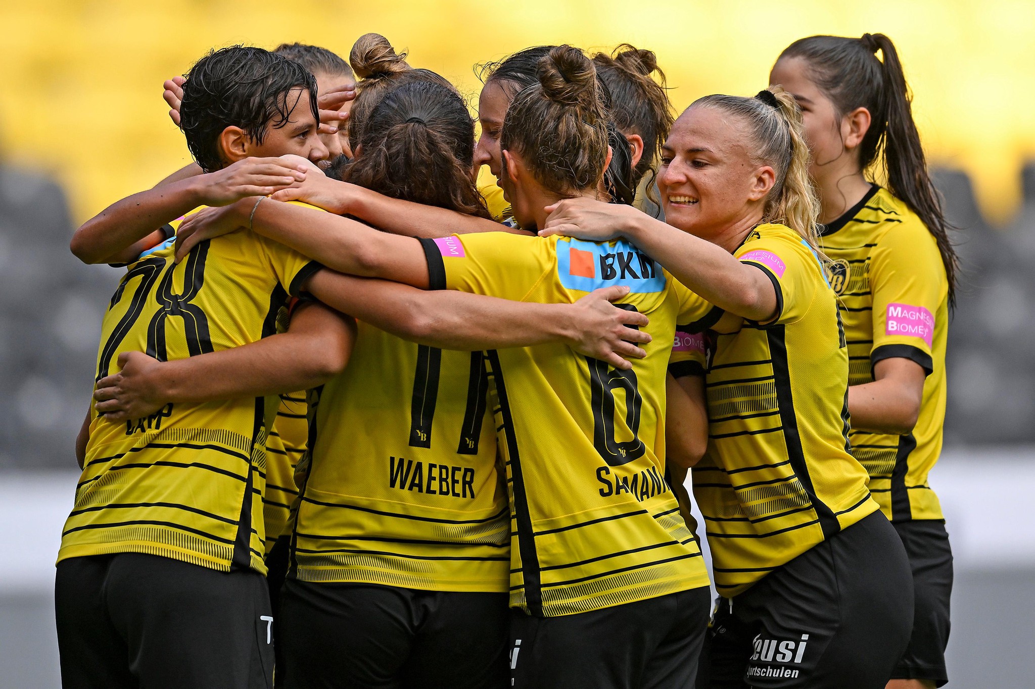 Ungeschlagen und auf Rang 2: Auf einmal sind auch die YB-Frauen spitze ...