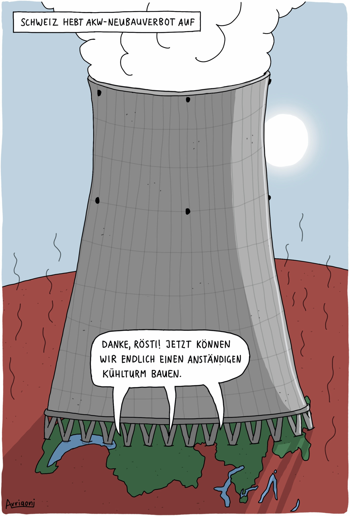 Der deutsche Adler beim Doktor