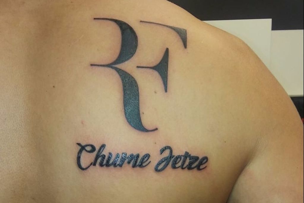 «Chume Jetze» – Federer-Tattoo mit Schönheitsfehler