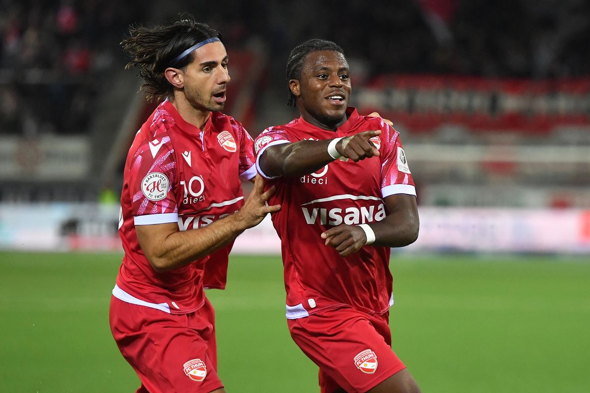 FC Thun - Schaffhausen: 3:1 dank zwei Toren von Declan Frith | Berner ...