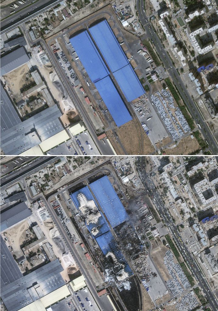 Unglück bei Flughafen: Mehr als 160 Verletzte bei schwerer Explosion in ...