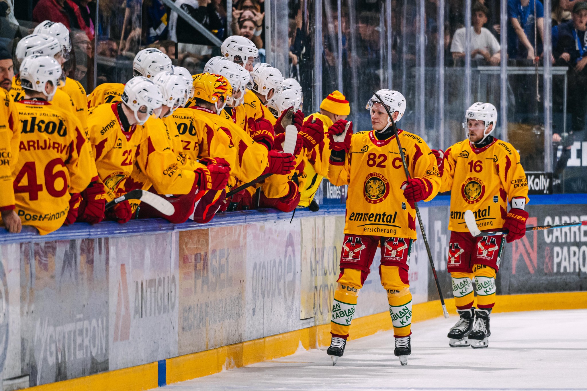 SCL Tigers: SCL Tigers gewinnen gegen Fribourg Gotteron | Berner Zeitung