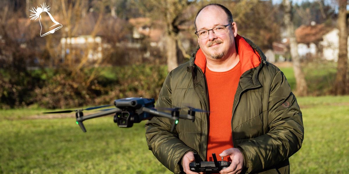 Grossaffoltern: Drohnenpilot Mirko Potjer im Porträt