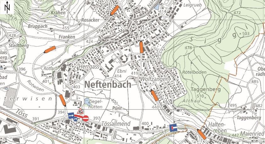 Gemeinde Neftenbach: Belag auf der Weiachstrasse wird erneuert | Tages ...