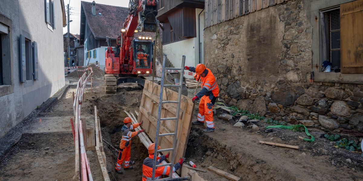 Broye: Hermenches casse sa tirelire pour son chantier du siècle | 24 heures