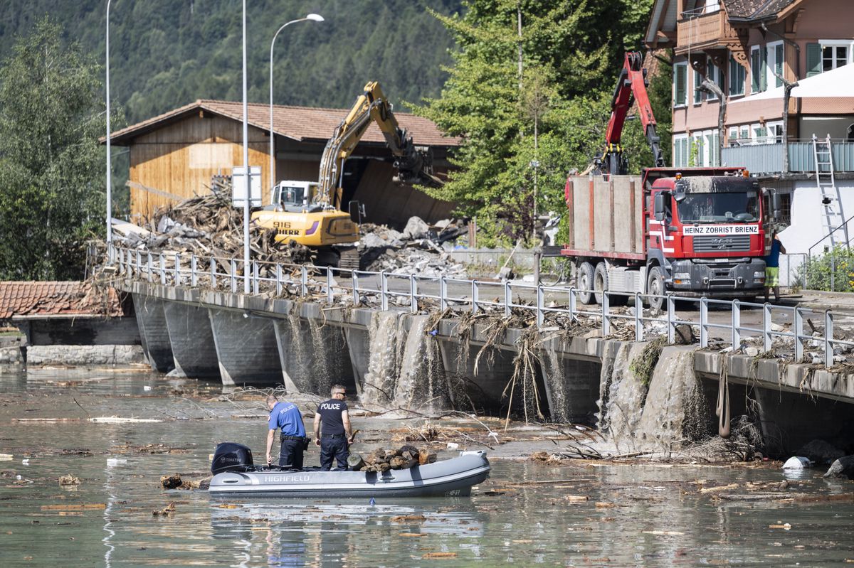 Unwetter Schweiz: Brienz und Berner Oberland betroffen | Der Bund