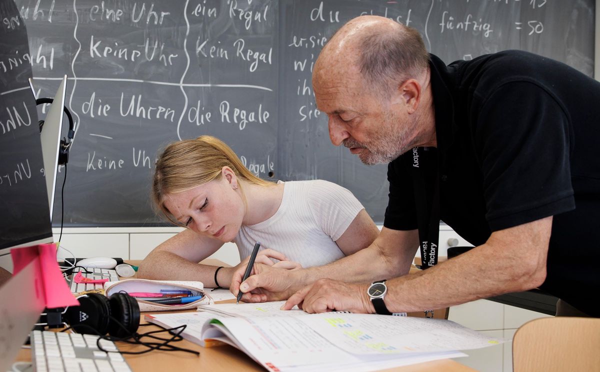 Erfahrungen mit ukrainischen Schülern: Dank Helfern wie Bruno Schmidt ...