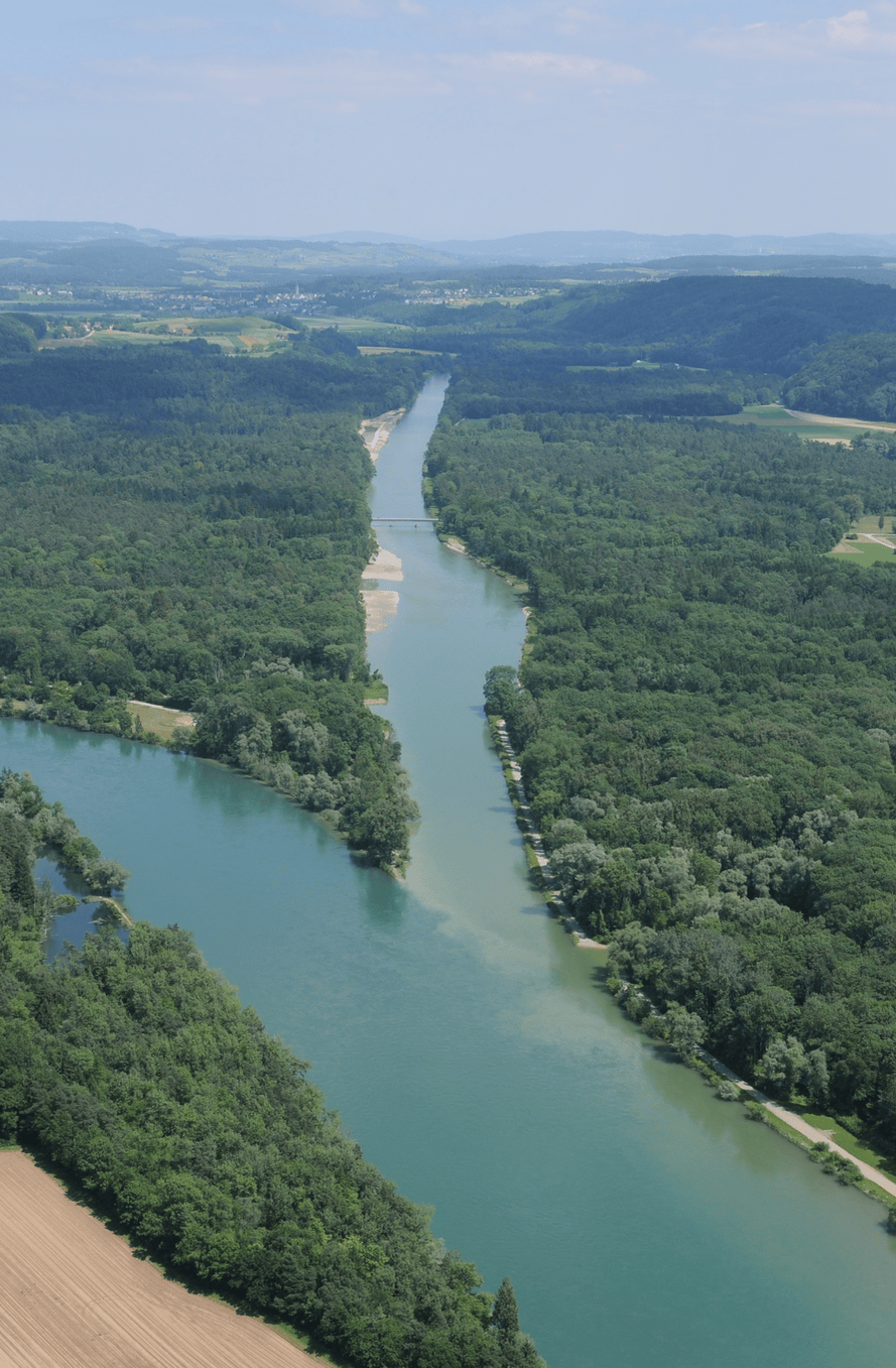 Grösstes Auengebiet im Mittelland – Die Thur hat die Landschaft neu ...