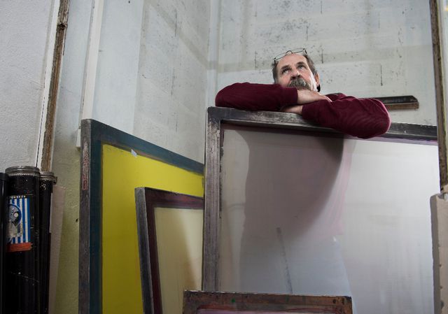 Christian Humbert-Droz peint la Jonction en sérigraphie | Tribune de Genève