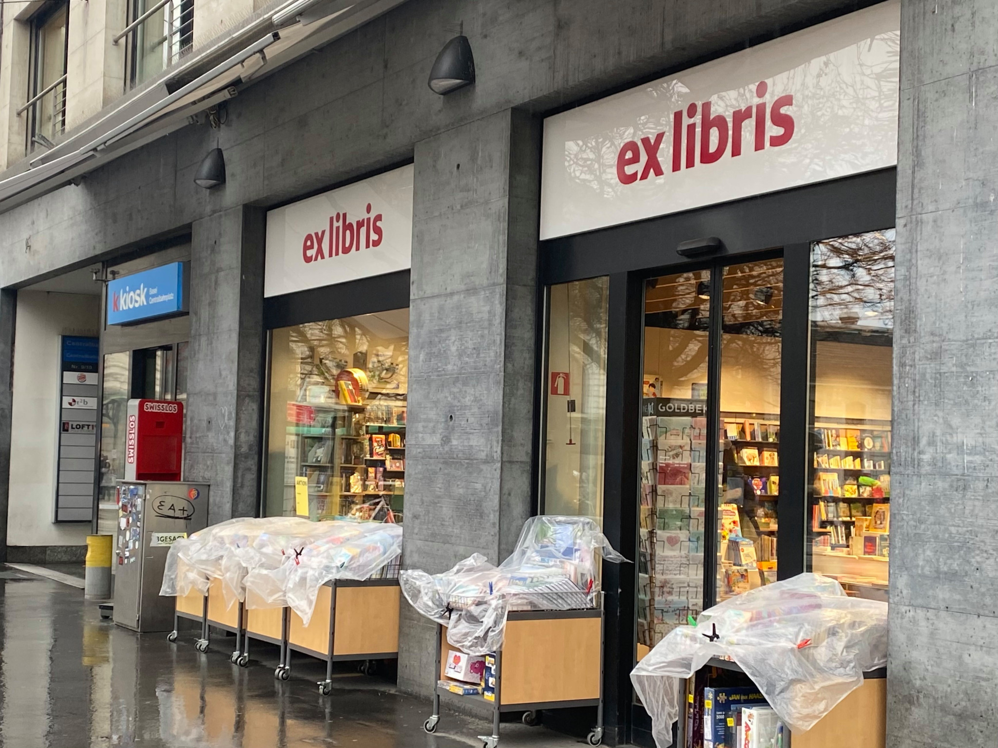 Basel: Ex Libris Schliessung am Centralbahnplatz