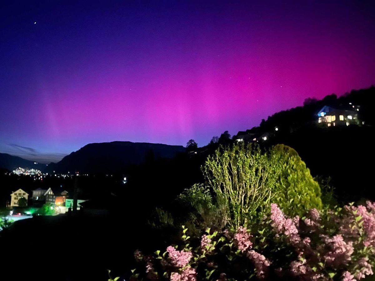 Polarlichter Schweiz: Bilder des Sonnensturms | Basler Zeitung