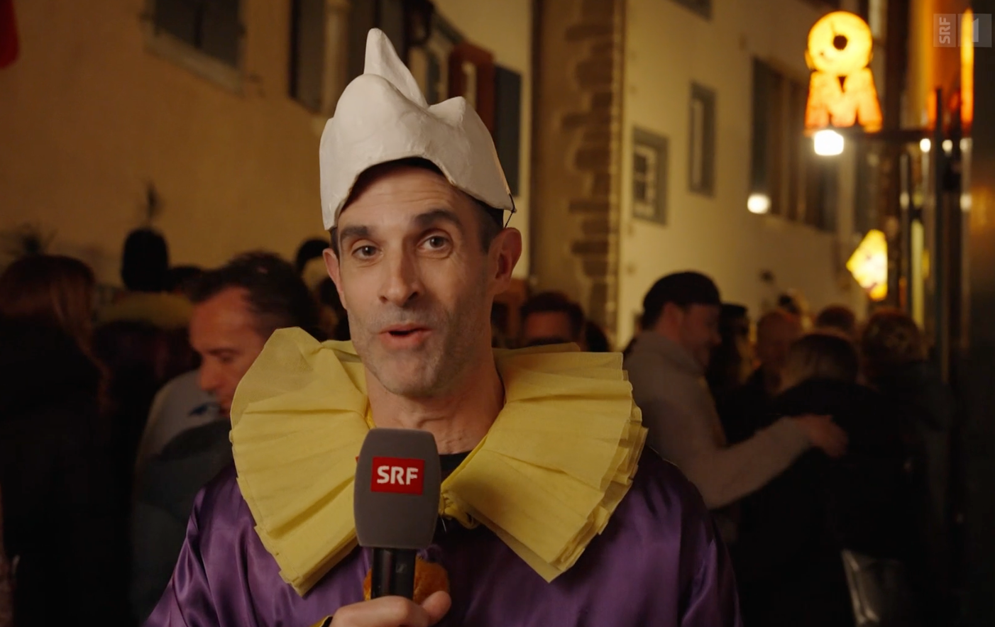 Philippe Gerber: SRF-Moderator meistert Fasnachtsquerschnitt
