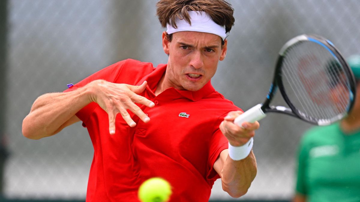 Tennis: Brutal retour sur terre pour Marc-Andrea Hüsler - Le Matin
