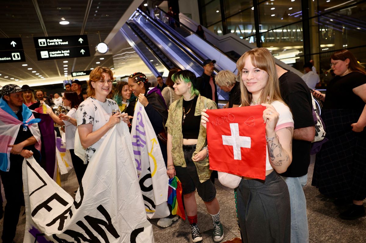 ESC: Nemo zurück in der Schweiz | Berner Zeitung