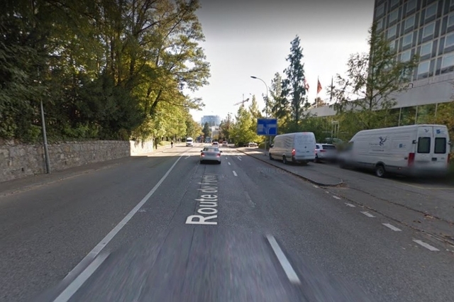 Une voie sera réservée aux bus à la route de Ferney