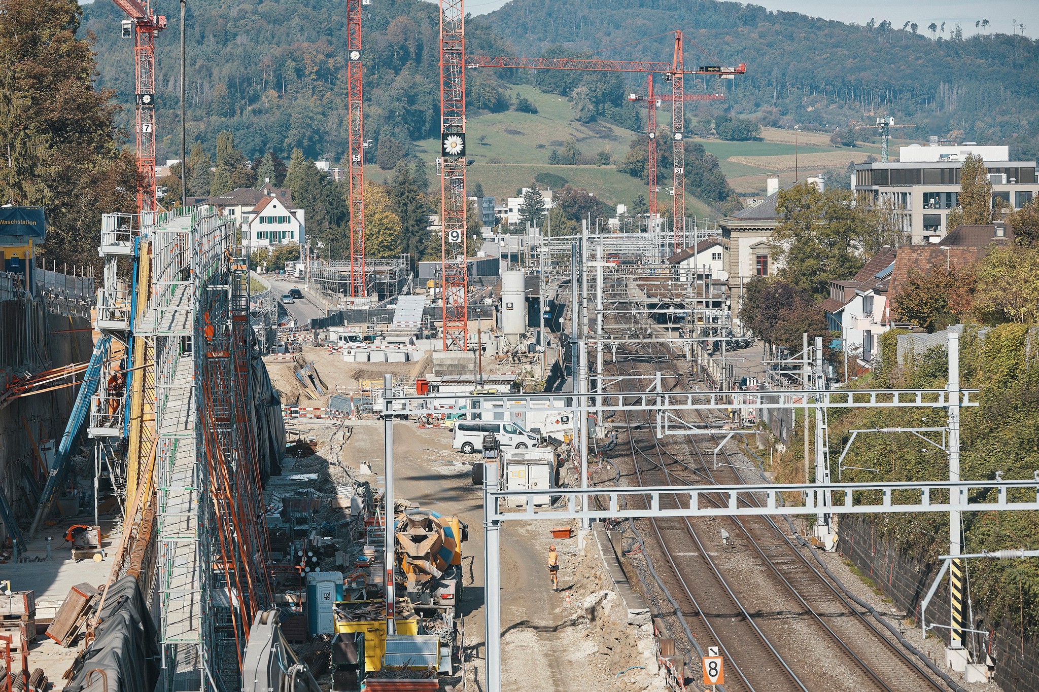 Bahnhof Liestal: Jetzt wird die neue Passerelle gebaut | Basler Zeitung