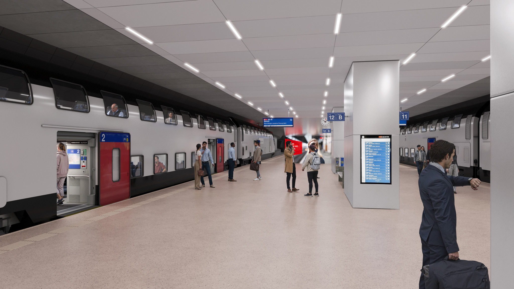 Genève: voici le visage de la future gare Cornavin | Tribune de Genève