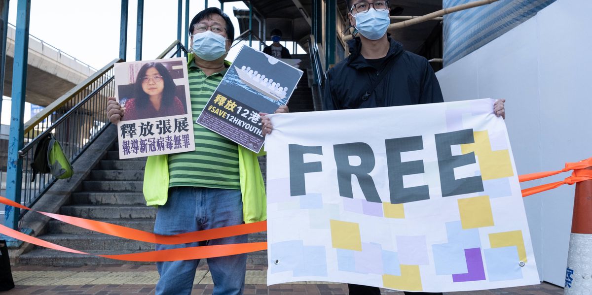 Zhang Zhan: Chinas Corona-Chronistin erneut verurteilt | Tages-Anzeiger