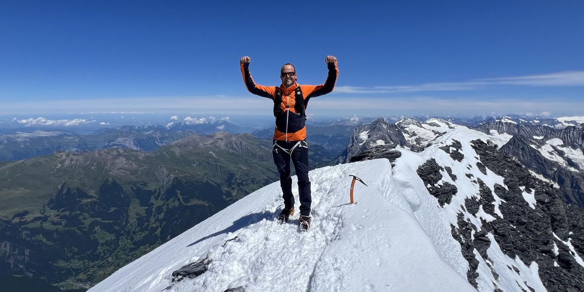 Adrian Zurbrügg: Mit Nicolas Hojac von Bern auf den Eiger