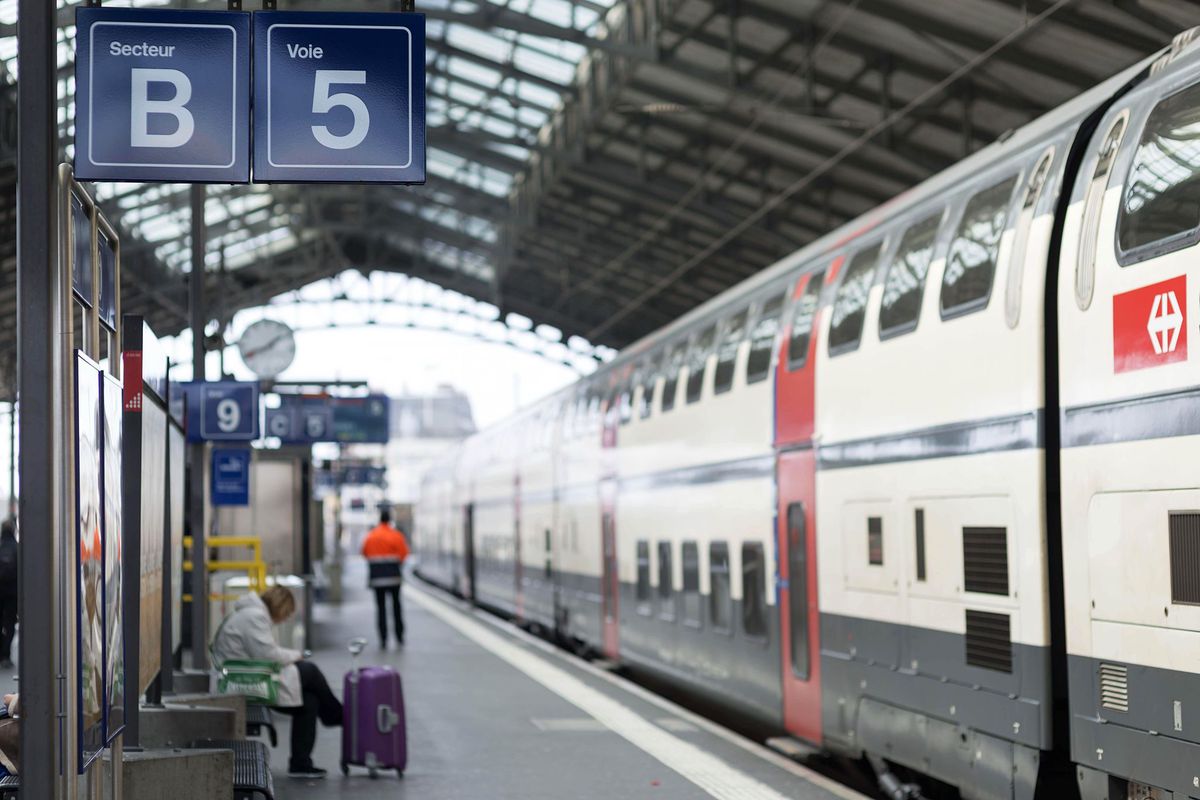 Transports ferroviaires – Trafic des trains perturbé entre Lausanne et Genève | Tribune de Genève
