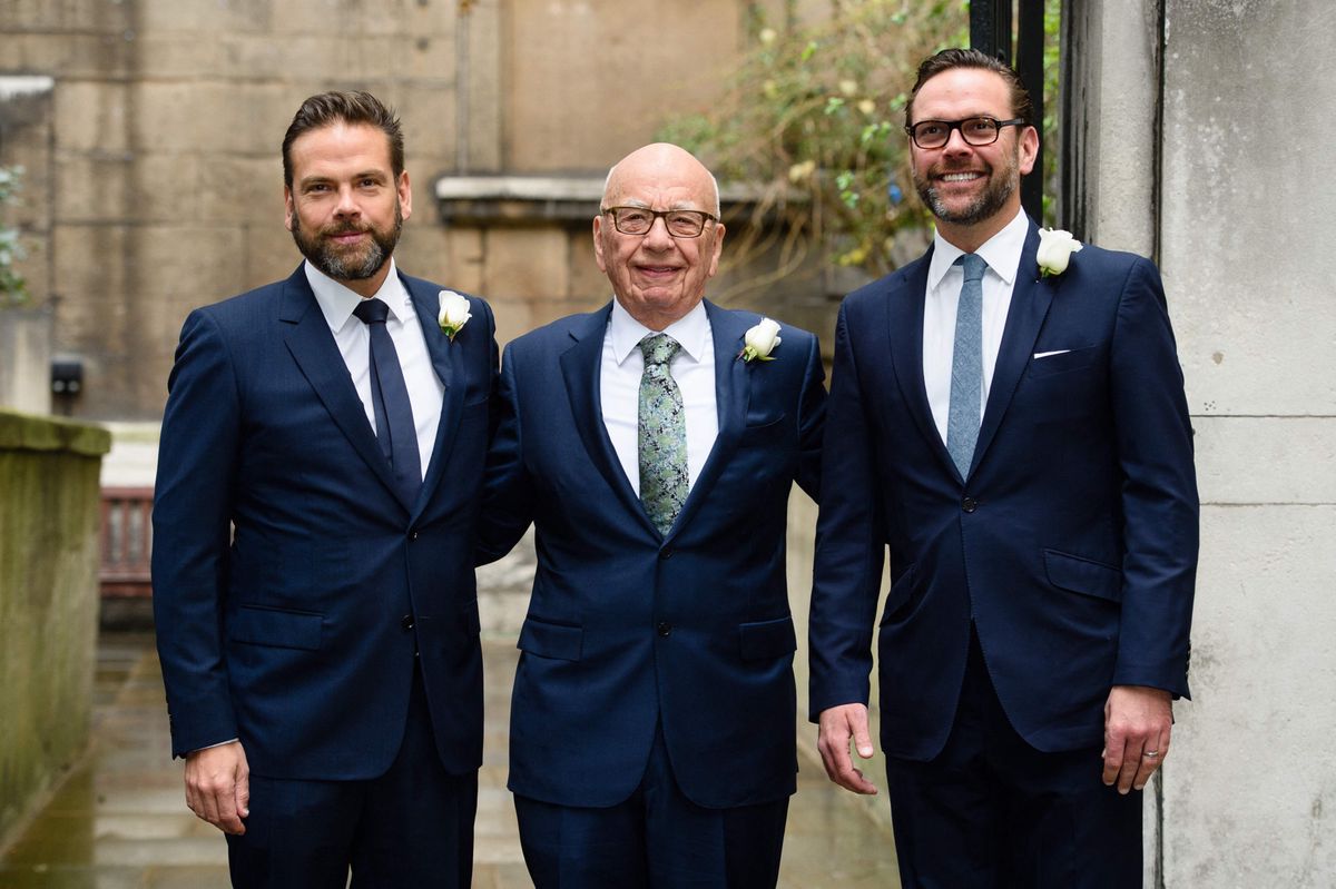Succession: Rupert Murdoch donne les clés de Fox et News Corp à son ...